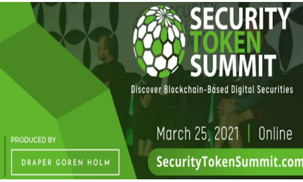 Tomorrow! Draper Goren Holm Host Security Token Summit